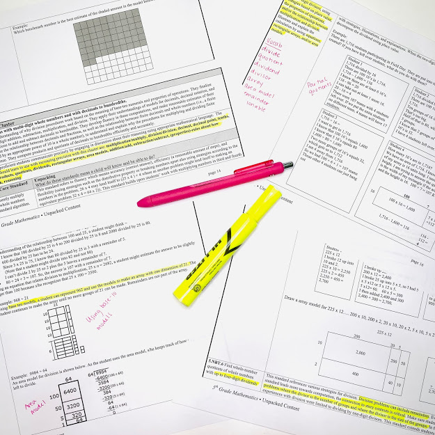 Getting To Know Your Math Standards